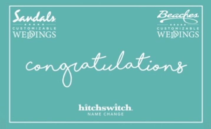 Beach Wedding Congratulations